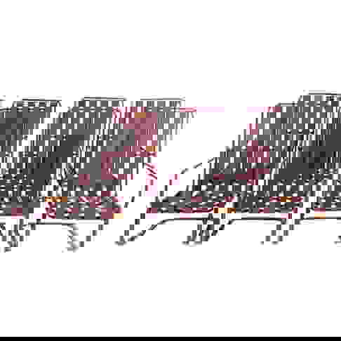 Set Of Eight Metal Outdoor Spring Chairs Auction