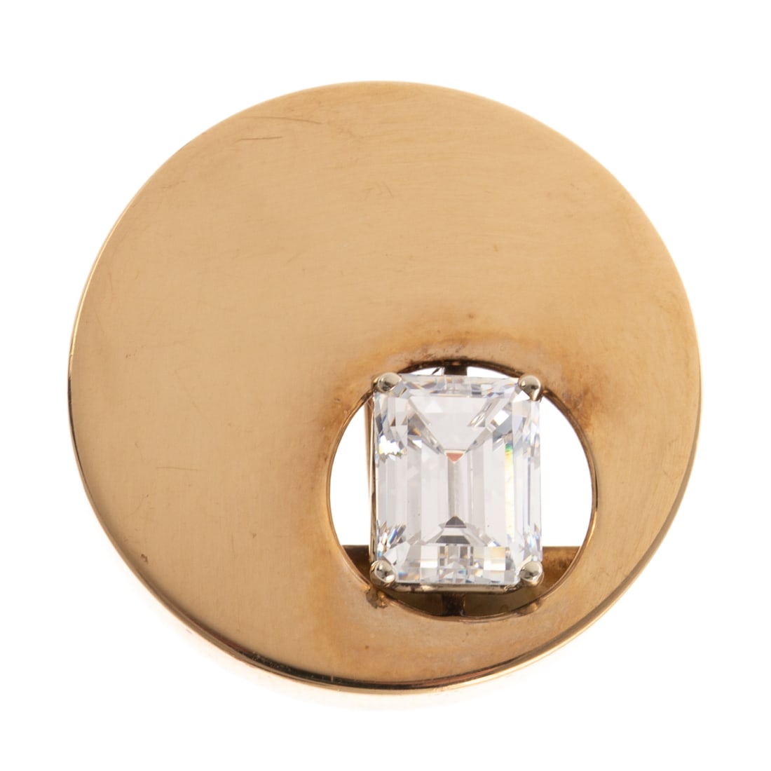 A Contemporary Pin By Marley In 14k Auction