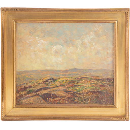 Herbert Welsh. "mountain Landscape," Oil