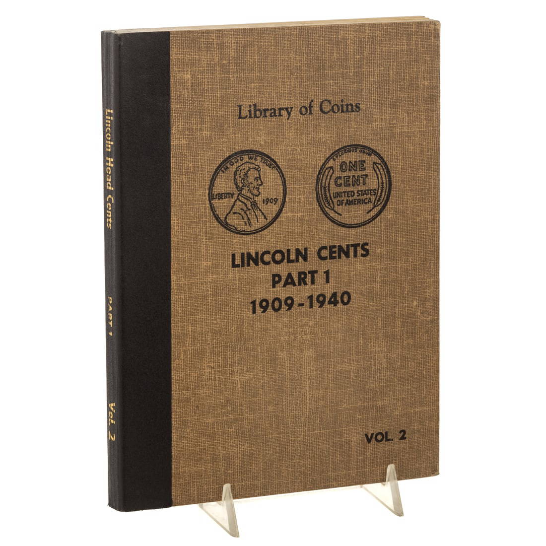 Nice Early Lincoln Set In Library Of Coins Album Auction