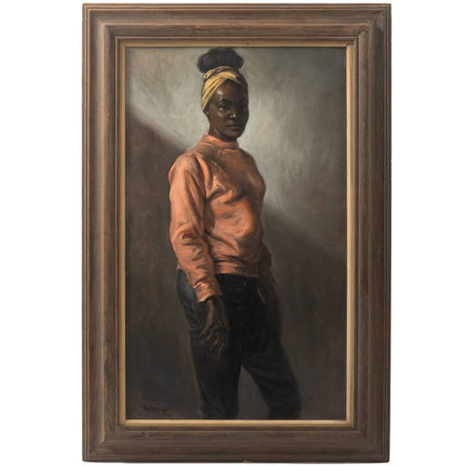 Joseph Sheppard. Portrait Of A Woman, Oil