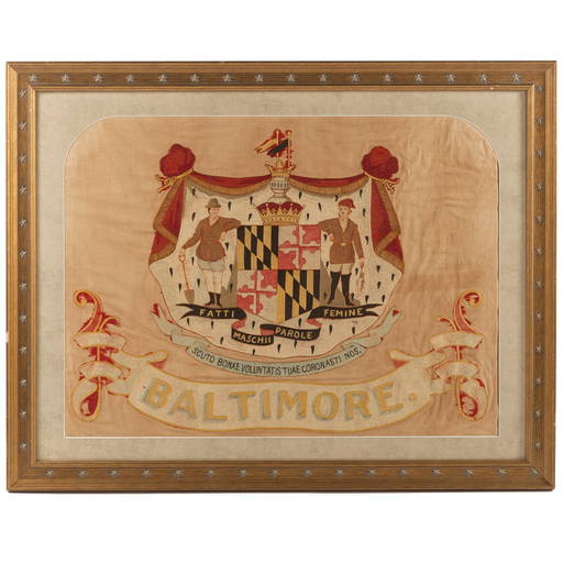 Late 19th/early 20th Century Baltimore Flag