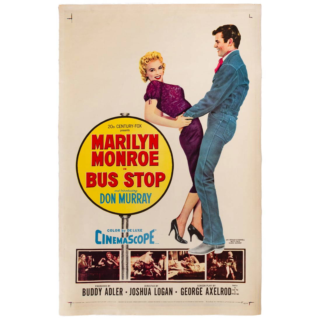 "bus Stop," Vintage Movie Poster - Jan 21, 2026 | Alex Cooper In Md