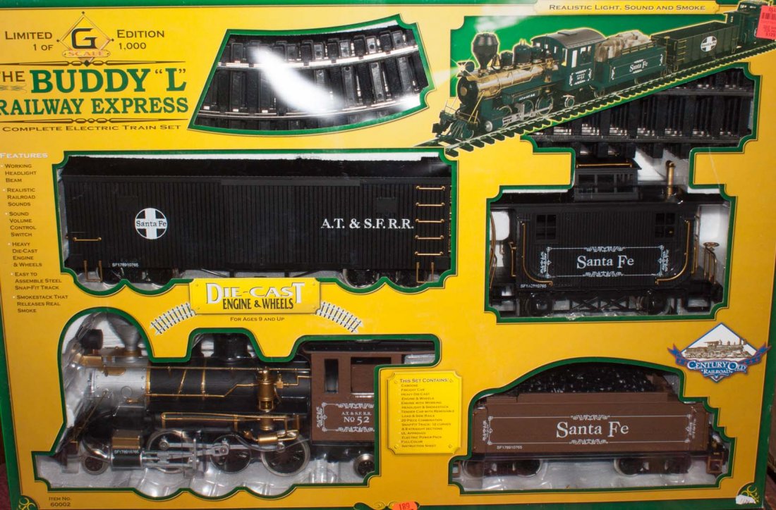 3 "Buddy L Railway Express" train sets