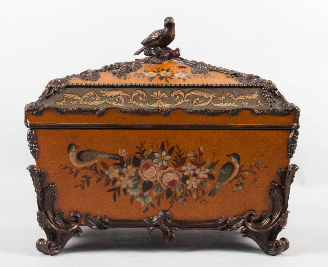 Rococo style jewelry box