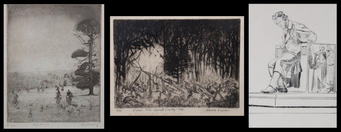 Aaron Sopher and Don Swann Jr: three etchings - Apr 12, 2015 | Alex ...