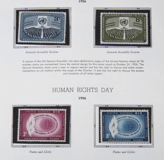 Collection Of United Nations Stamps