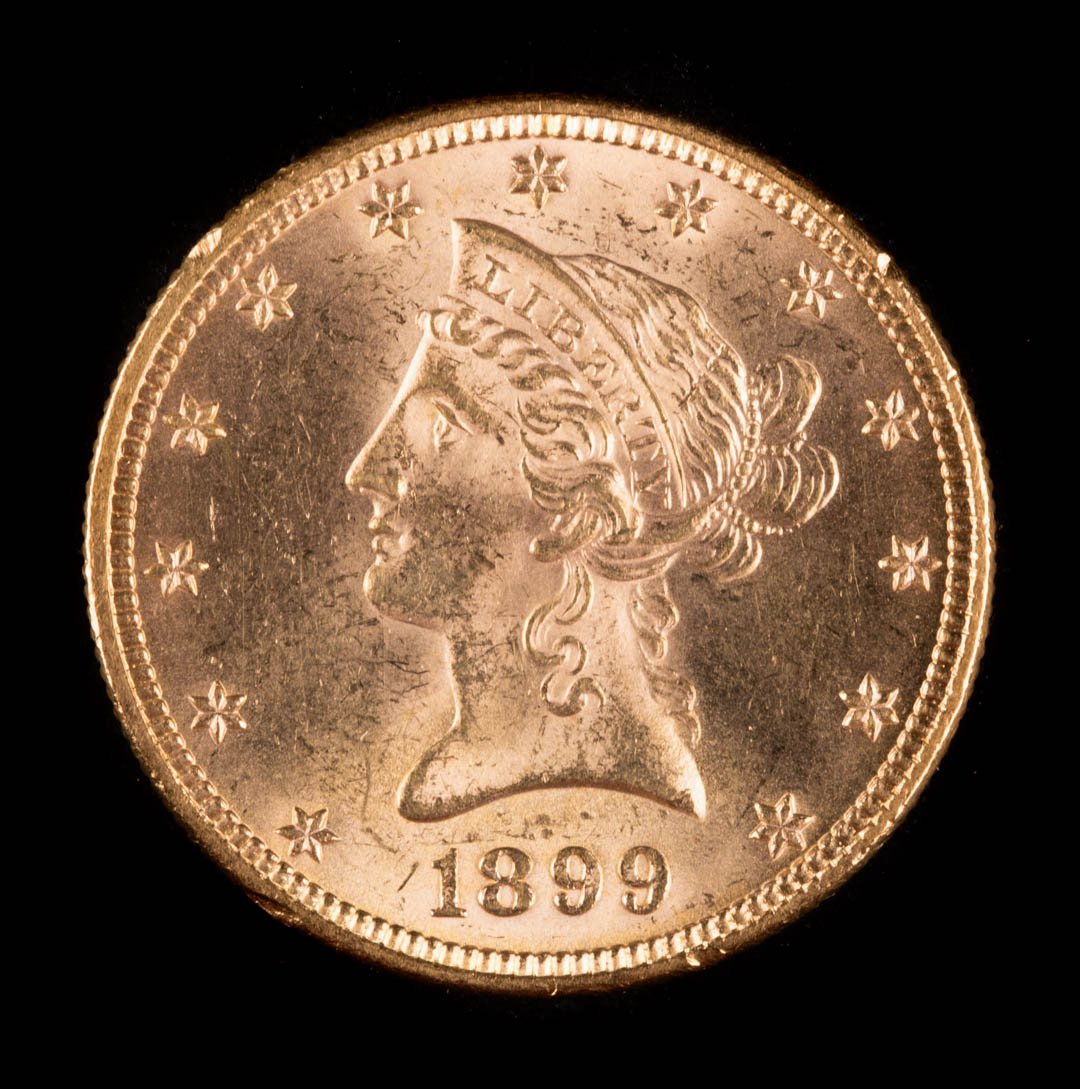 [us] 1899 $10 Coronet Gold Eagle