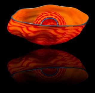 Two Dale Chihuly Seaform Bowls