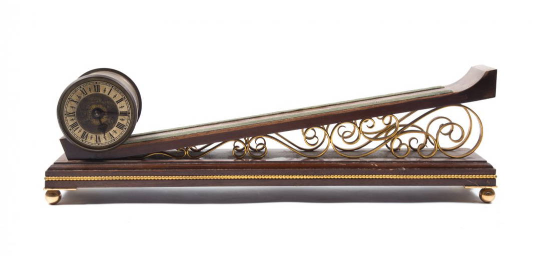 Thwaites & Reed Incline Plane Clock