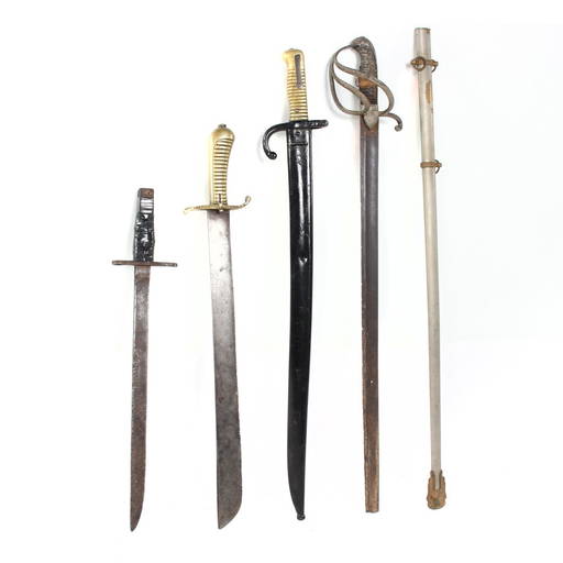 Four edged weapons and one scabbard - Oct 13, 2016 | Alex Cooper in MD