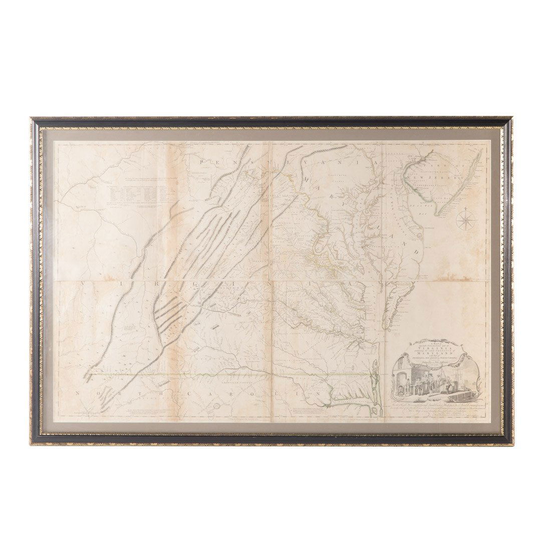 Fry/Jefferson map of Virginia & Maryland ...