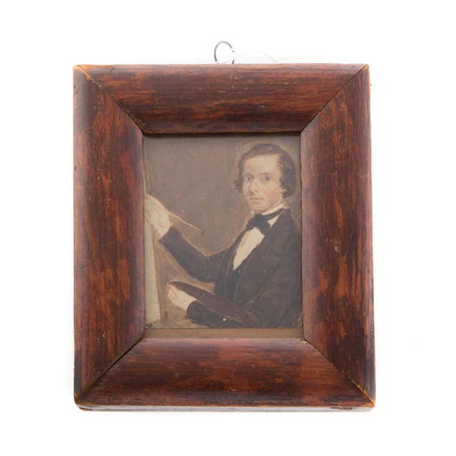Alfred James Wiggins. Portrait Miniature