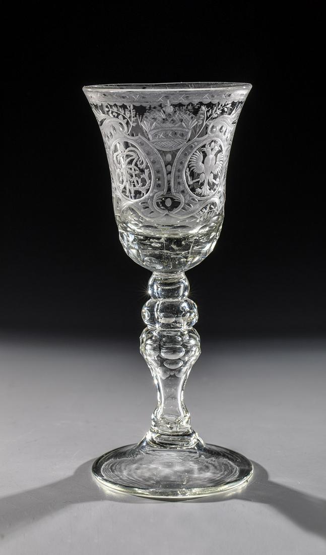 Goblet With Coat Of Arms And Monogram Of Empress Catherine Ii Of Russia