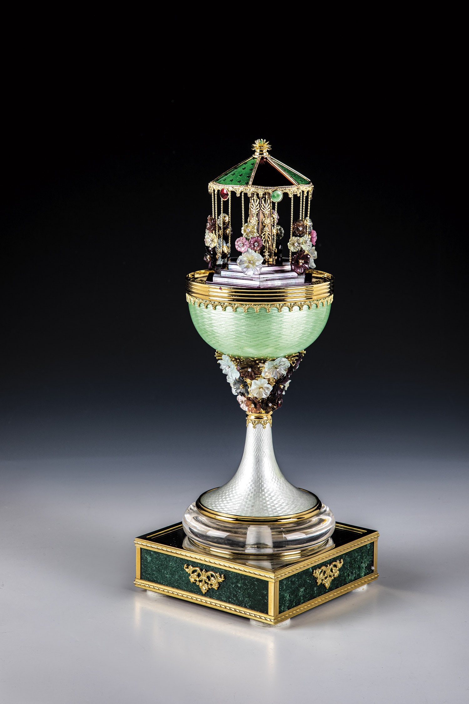 ''world's Finest Carousel'' Manfred Wild Artfully Designed Egg Creation ...