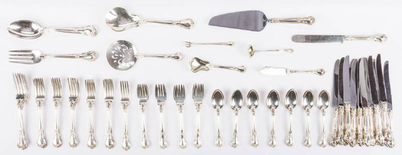 Gorham Sterling Silver Flatware Chantilly Pattern