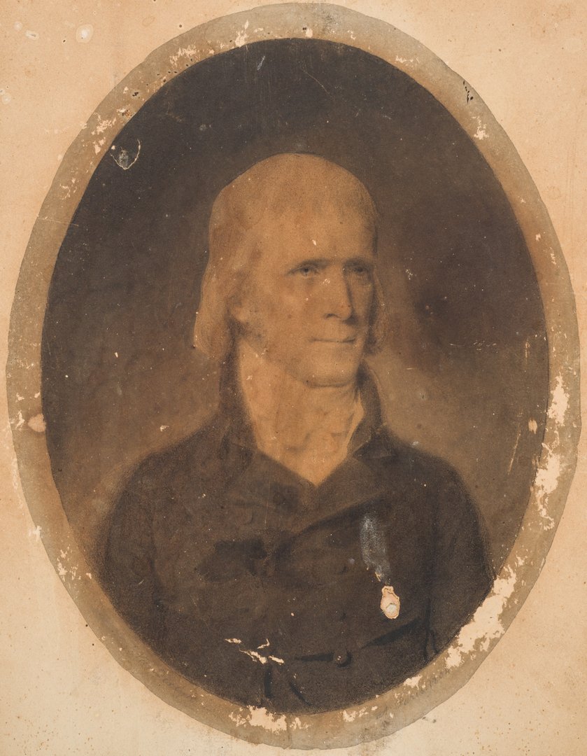 John Vanderlyn 1804 Portrait, possibly Thomas Jefferson