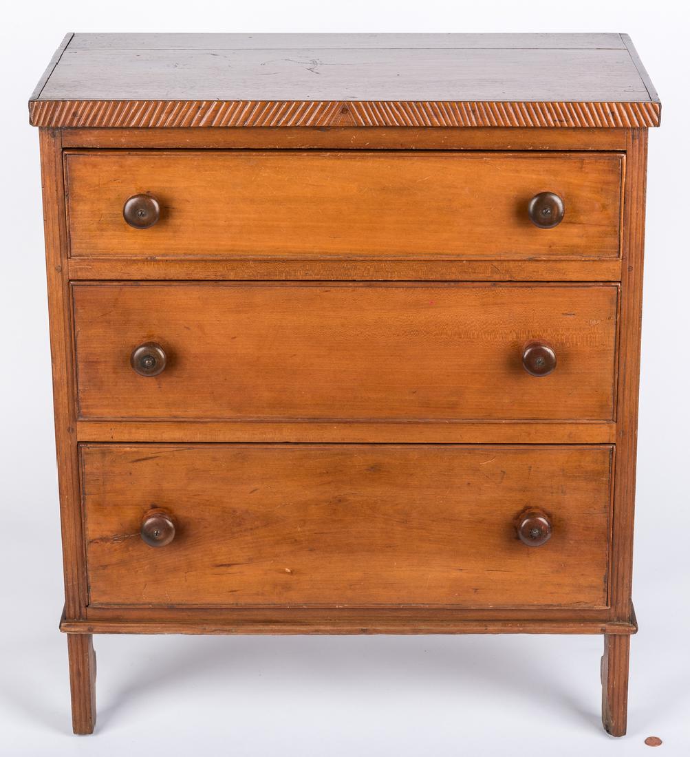 East TN Miniature Walnut Chest, Knox Co.