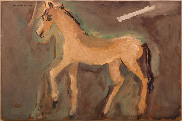 Sterling Strauser, O/B, Horse Painting - Jul 14, 2018 | Case Antiques ...