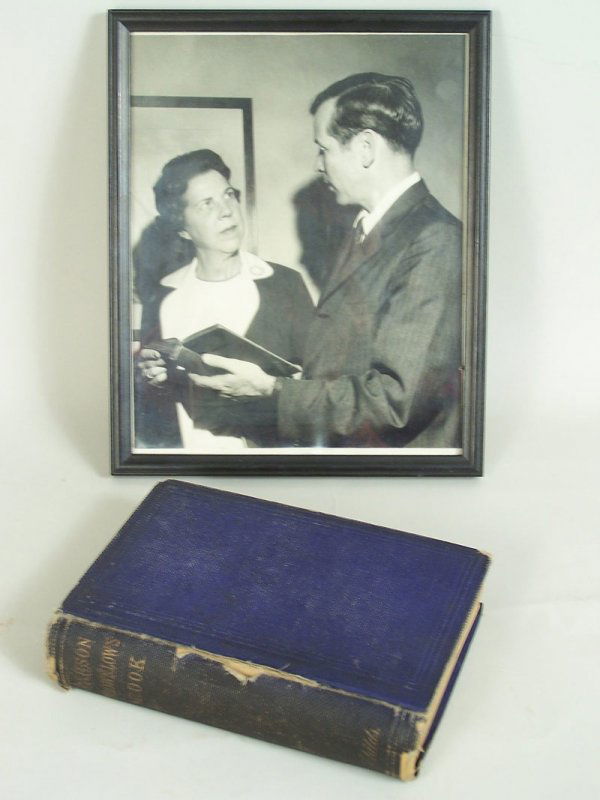 24: Parson Brownlow's Book, autographed W.G. Brownlow