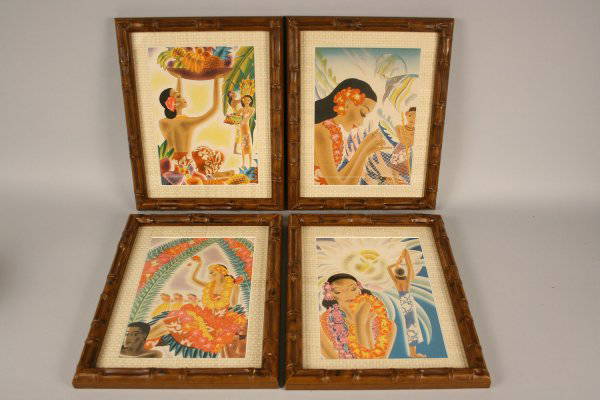 Frank Macintosh Matson Line Hawaiian Menu Covers