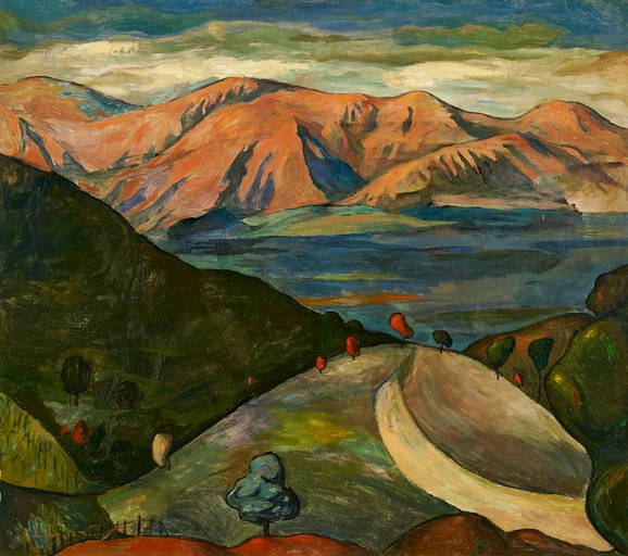 Angel Botello Barros Oil Landscape