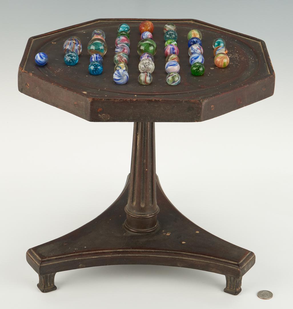 Solitaire Marble Game Table w/ Marbles - Jan 30, 2021 | Case Antiques ...