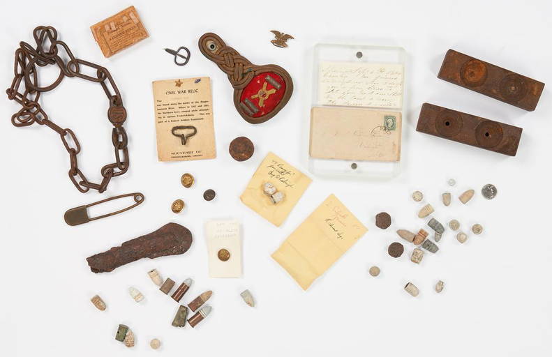 Large Group Of Civil War & Post War Items