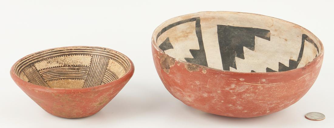 2 Native American Polychrome Pottery Bowls - Jul 25, 2021 | Case ...