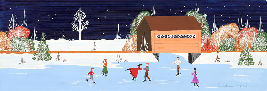 Harlan Ream California Panoramic Painting