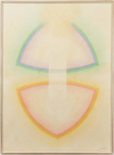 Burton Callicott O/c Abstract Painting, Antahkarana