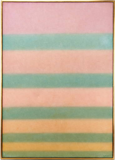 Burton Callicott O/c Abstract Painting, Recessional