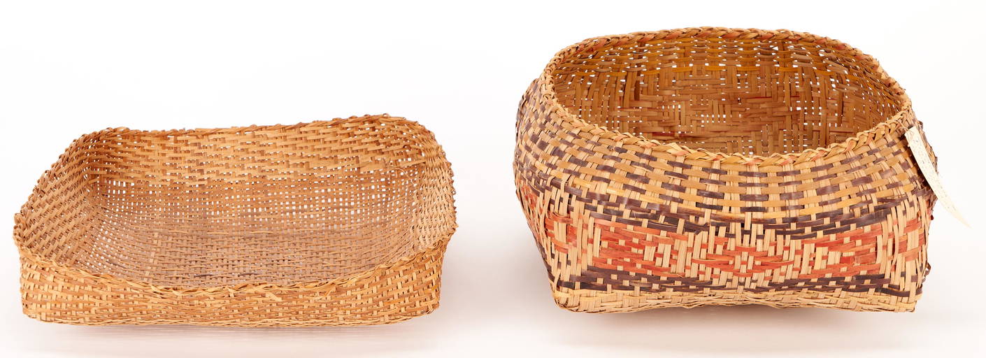 2 Signed & Dated Chitimacha Baskets, incl. Chief Emile - Jan 29, 2022 ...