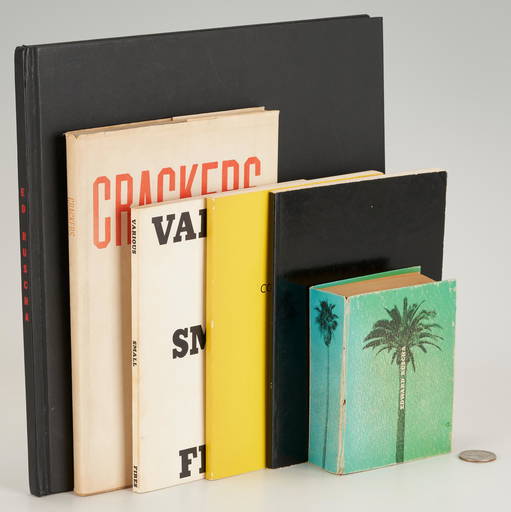 Ed Ruscha Artist Books; Crackers, Colored People, Various Small Fires ...