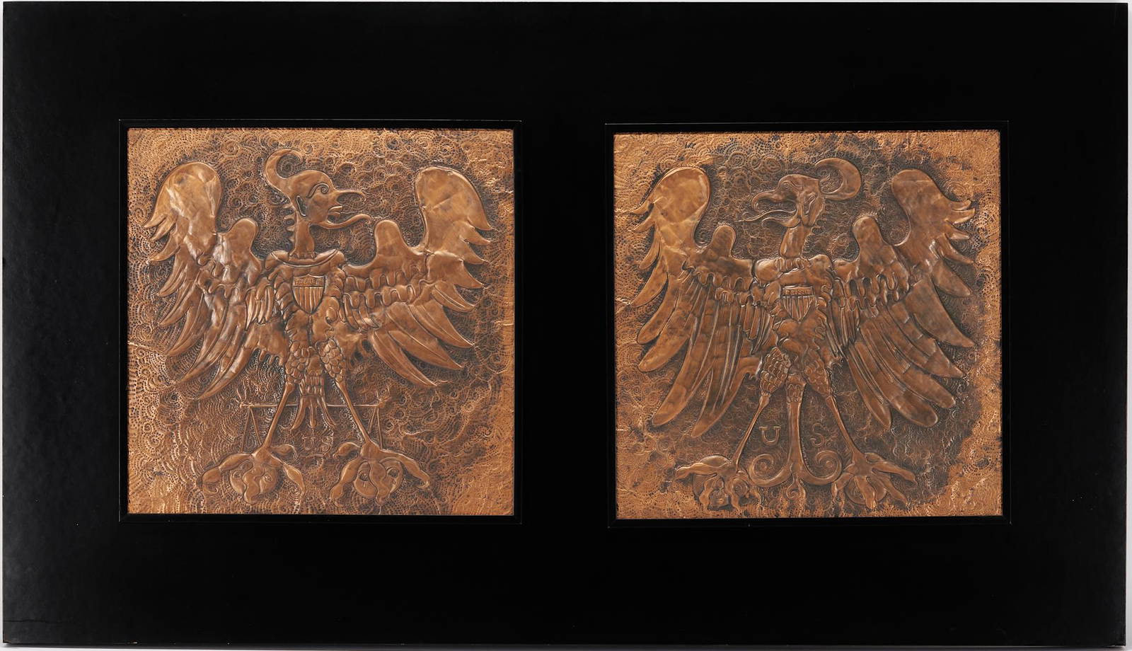 Greg Ridley, Civil Rights Era Copper Eagle Panels Auction