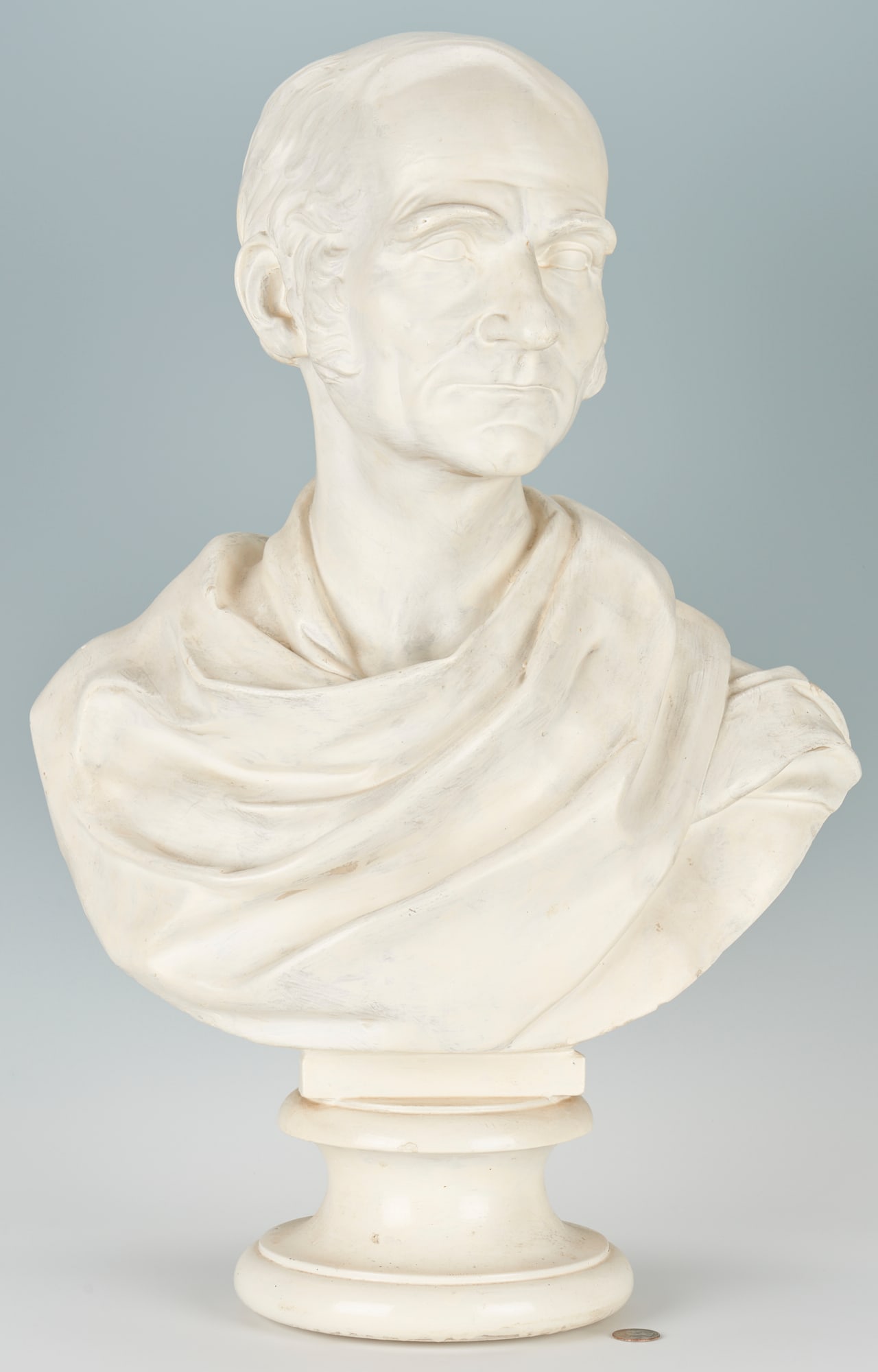 By Or After Shobal Clevenger, Bust Of Amos Lawrence Auction