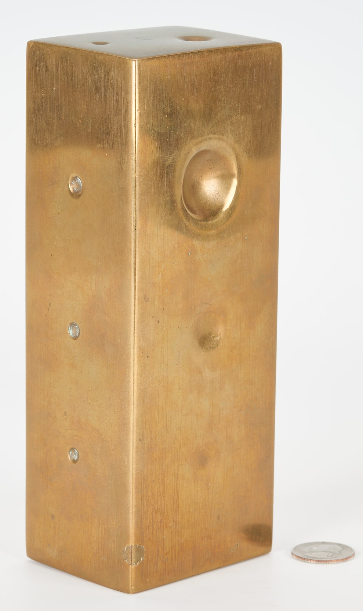 Karl Prantl Bronze Sculpture, 1957 Auction