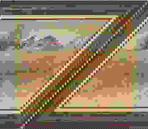 Marion Cook O/c Tn Landscape, Barns W/ Wildflower Field, 1977 Auction