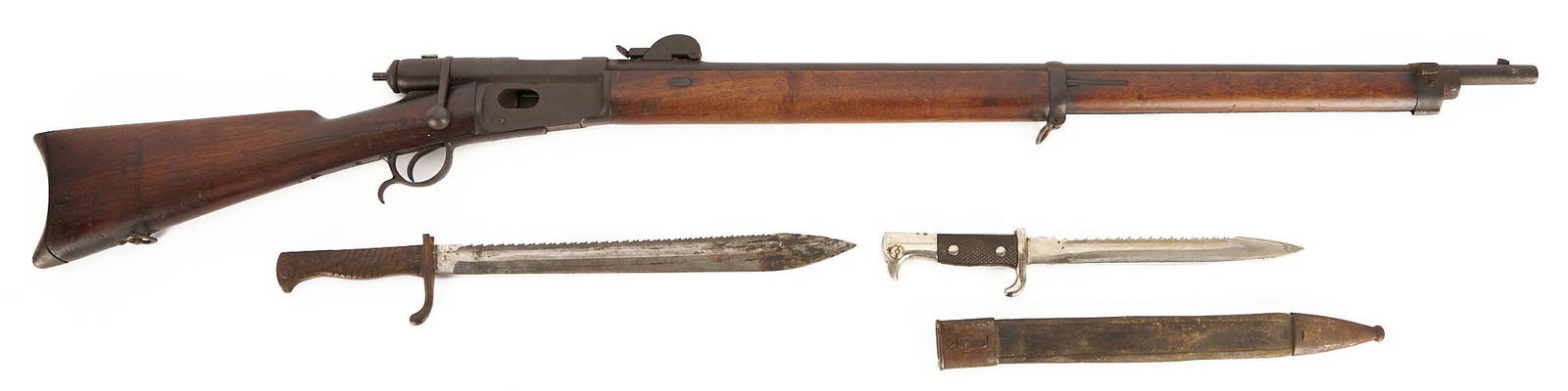 Waffenfabrik Vetterli M78 10.4mm Cal. (.41 Swiss) Rimfire Rifle; Plus 2 ...