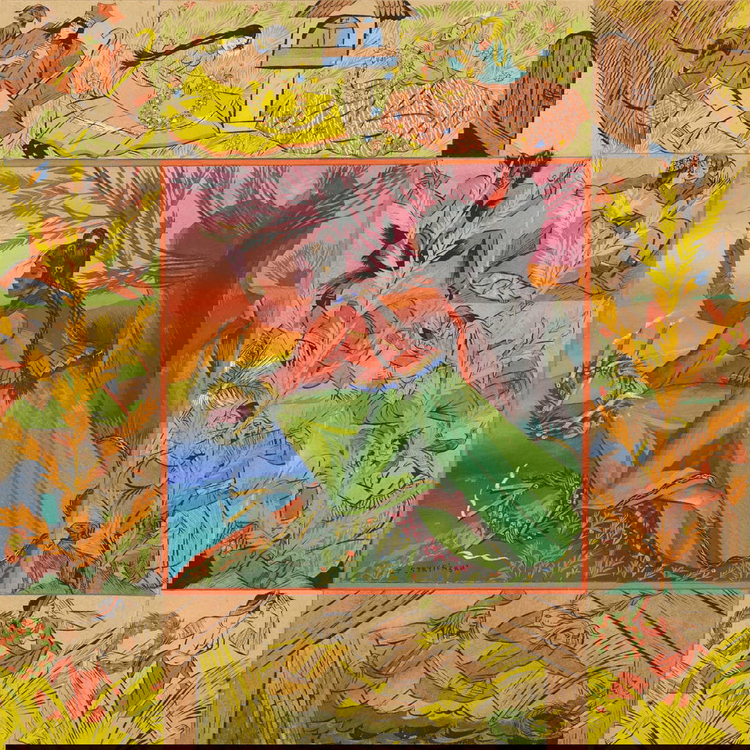 Zofia Stryjenska Painting, Gusla Slowian/slavic Magic, Wianki Auction