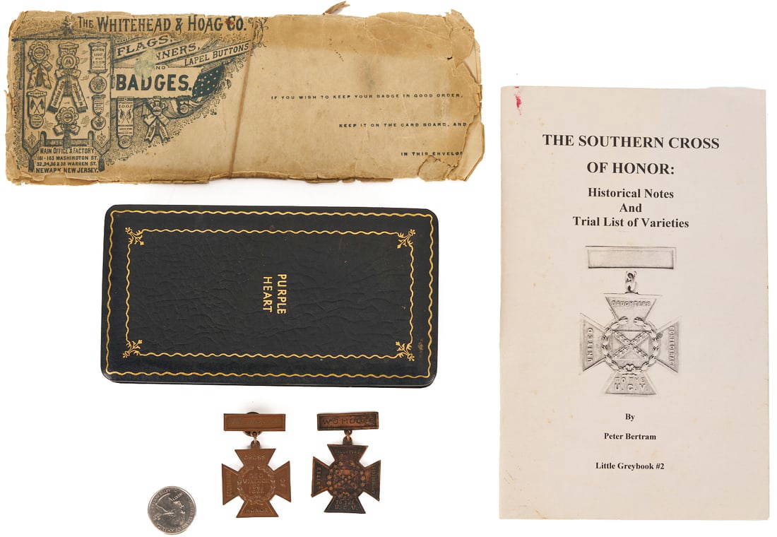 2 Southern Crosses - Coleman Scouts And Beauregard Auction
