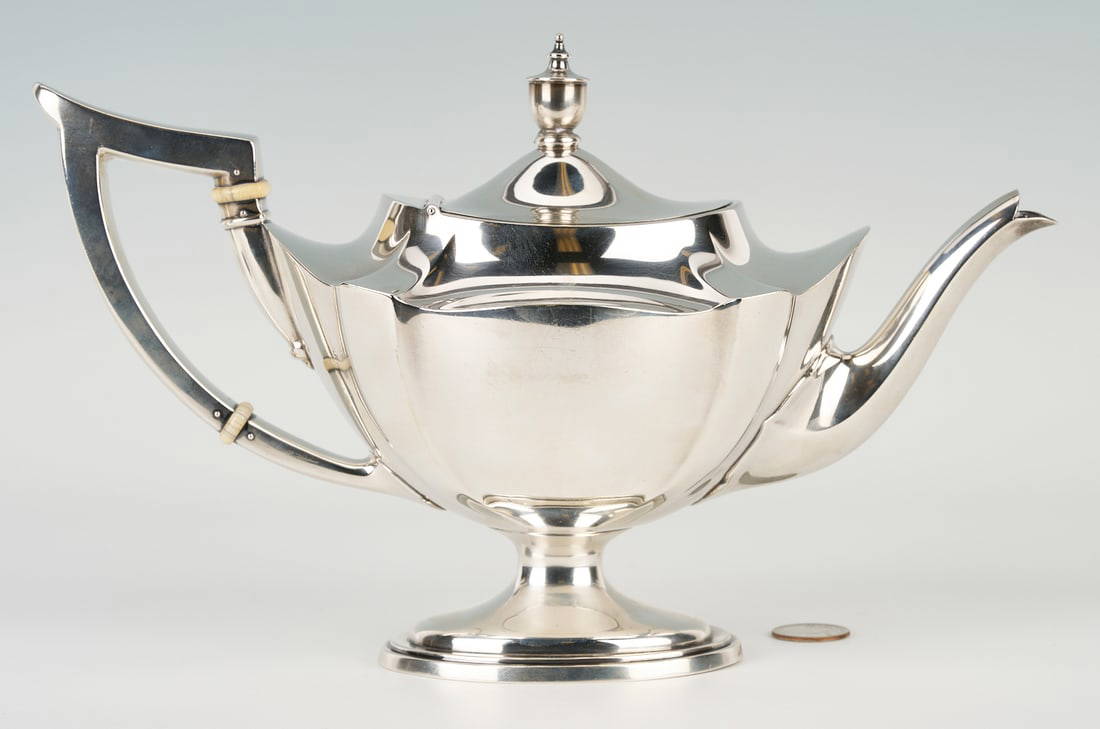Gorham Plymouth Sterling Tea Pot Auction