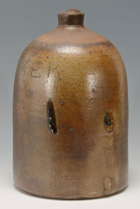 East TN Charles Decker Stoneware Jug : Lot 113