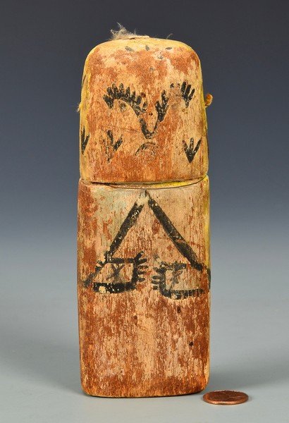 Hopi Flat Kachina, Qoqlo or Qoqle