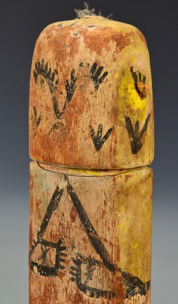 Hopi Flat Kachina, Qoqlo or Qoqle