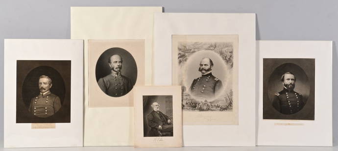 Prints Of Confederate Generals
