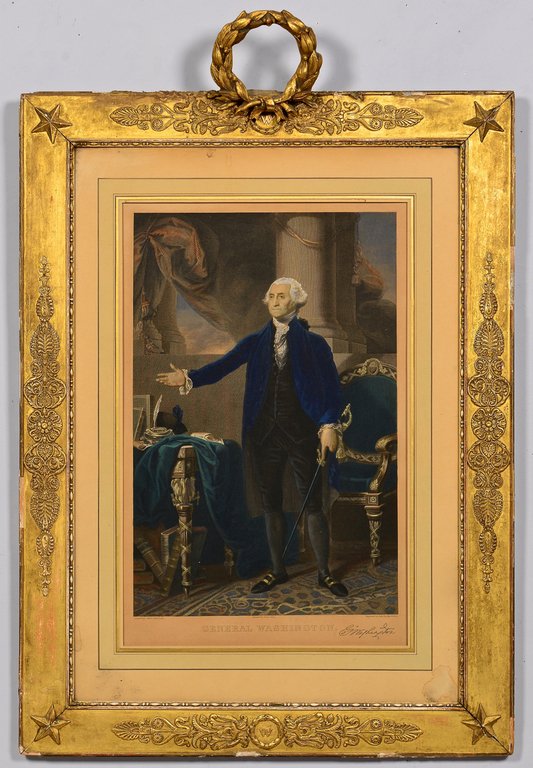 George Washington Engraving After Stuart