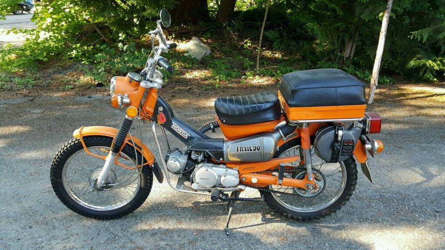 1972 Honda Trail 90 No Reserve