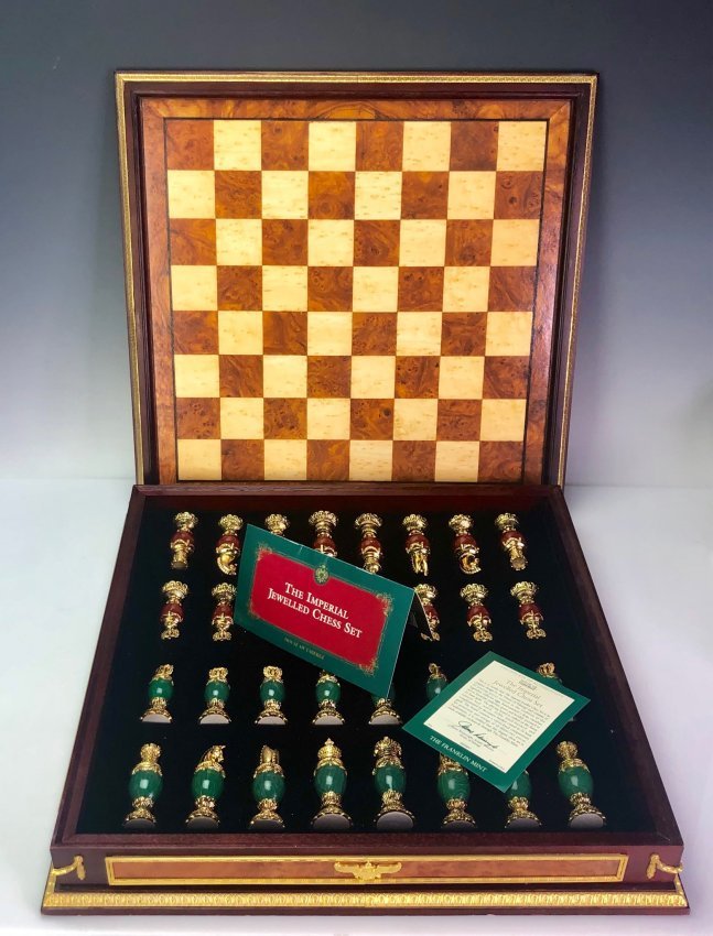IMPERIAL FABERGE JEWELED CHESS SET - Apr 21, 2019 | Louvre Antique ...