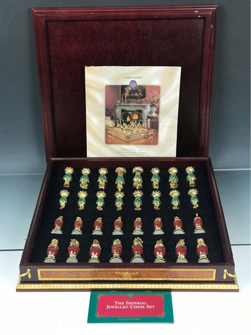 IMPERIAL FABERGE JEWELED CHESS SET - Jul 21, 2019 | Louvre Antique ...
